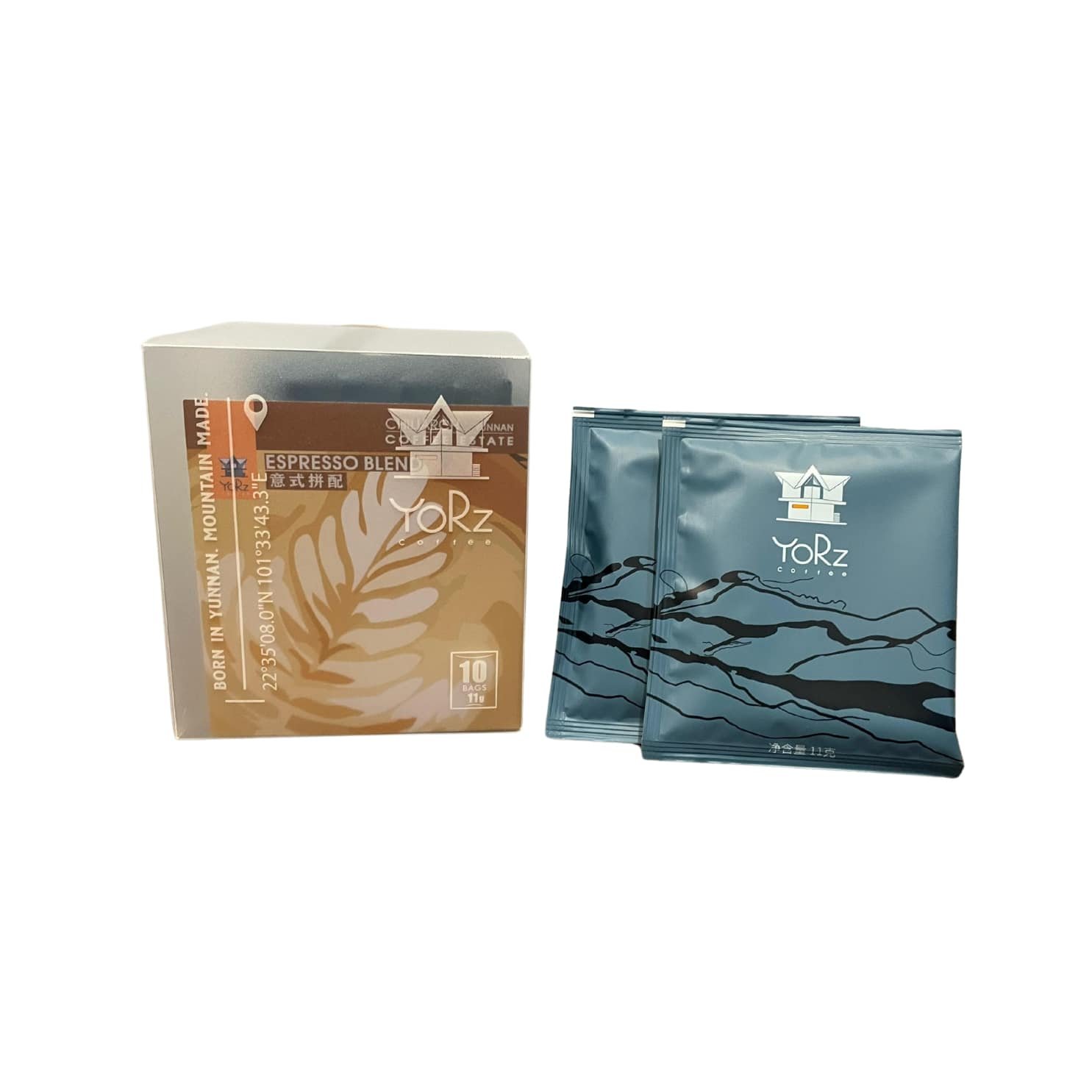 Espresso Blend Drip Coffee (10 x 11g) - Yorz International